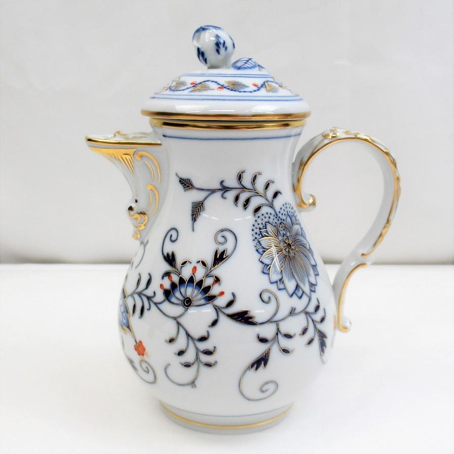 マイセン カラー(朱金)オニオン 800117 モカポット/シュガーポット/クリーマー 計3点 y163-1397951k【Y商品 ...