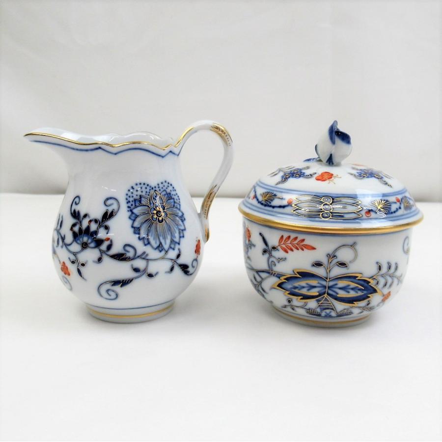 マイセン カラー(朱金)オニオン 800117 モカポット/シュガーポット/クリーマー 計3点 y163-1397951k【Y商品 ...