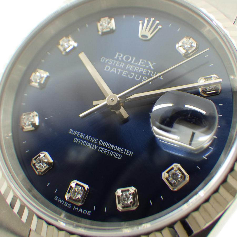 ROLEX ロレックス デイトジャスト 10Pダイヤ 16234G Y番 腕時計 ROLEX ロレックス デイトジャスト 10Pダイヤ 16234G Y番 腕時計