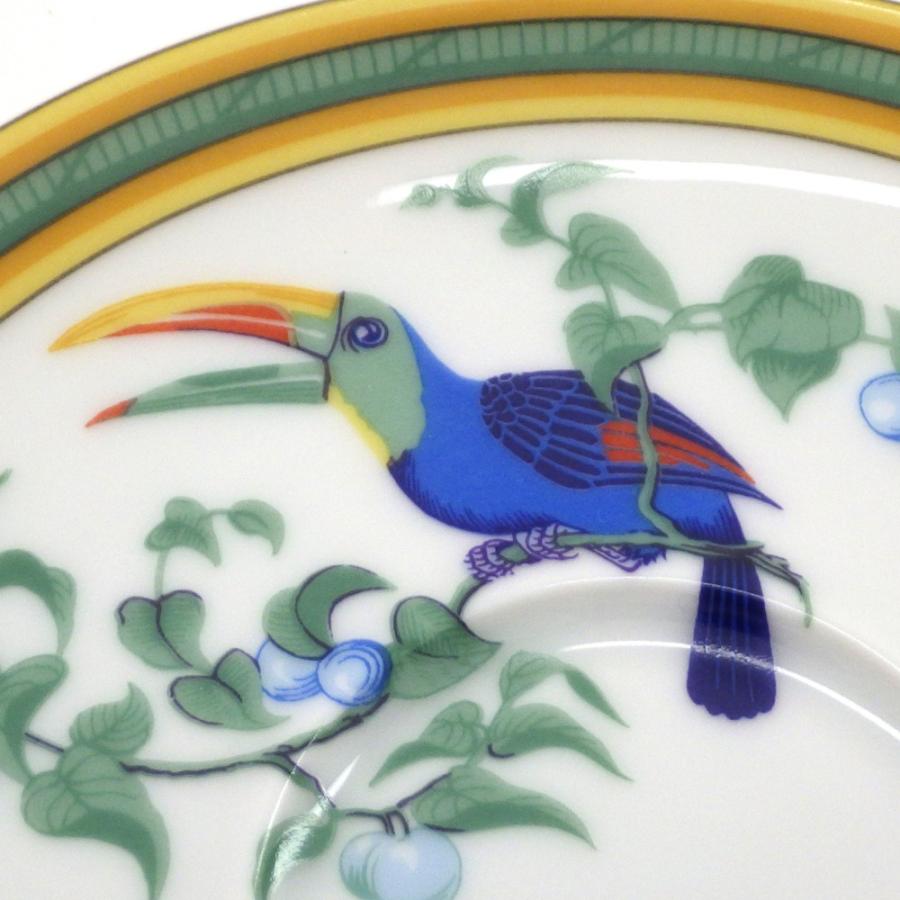 HERMES エルメス ティーカップ＆ソーサー トゥカン Toucans 鳥 ペア 箱付 絵皿 洋食器 陶磁器 食器 106-1706549【O商品】 : ブランドショップ FUKUCHAN ...