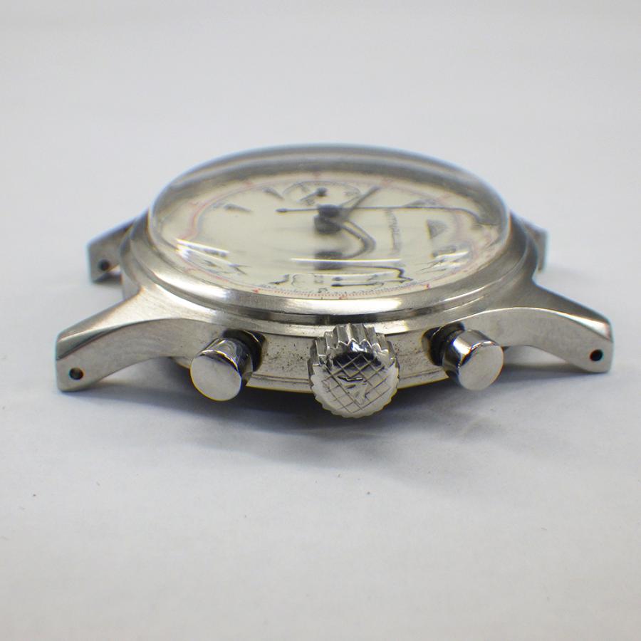 ウィットナー 腕時計 3256 手巻きクロノグラフ アンティーク ステンレススチール シルバー 白文字盤 フェイスのみ 2762159【B商品】 : 2762159 : ブランドショップ ...