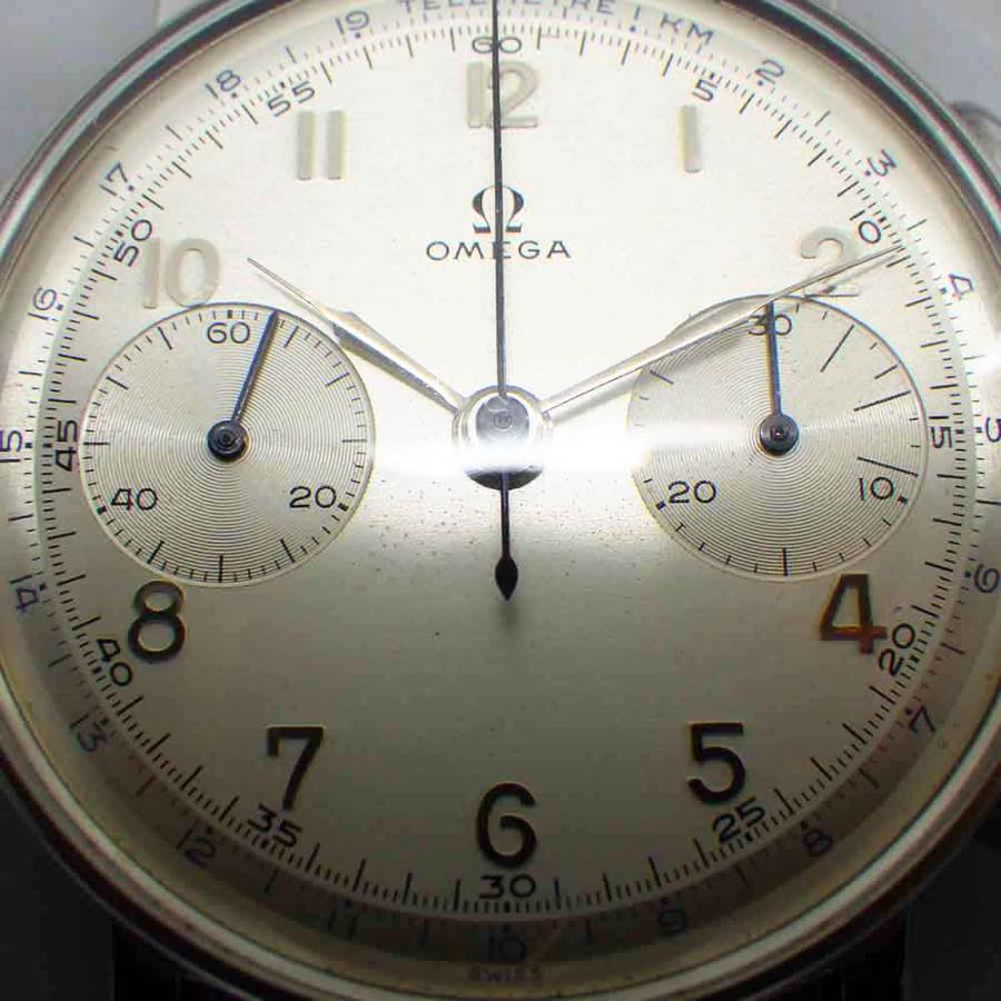 OMEGA オメガ テレメーター 2393/2 cal.170 アンティーク 手巻き クロノグラフ メンズ 腕時計 ステンレススチール ...