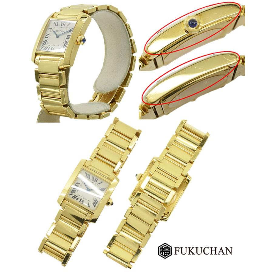 Cartier カルティエ タンクフランセーズMM 腕時計 ホワイト文字 Cartier カルティエ タンクフランセーズMM 腕時計 ホワイト文字