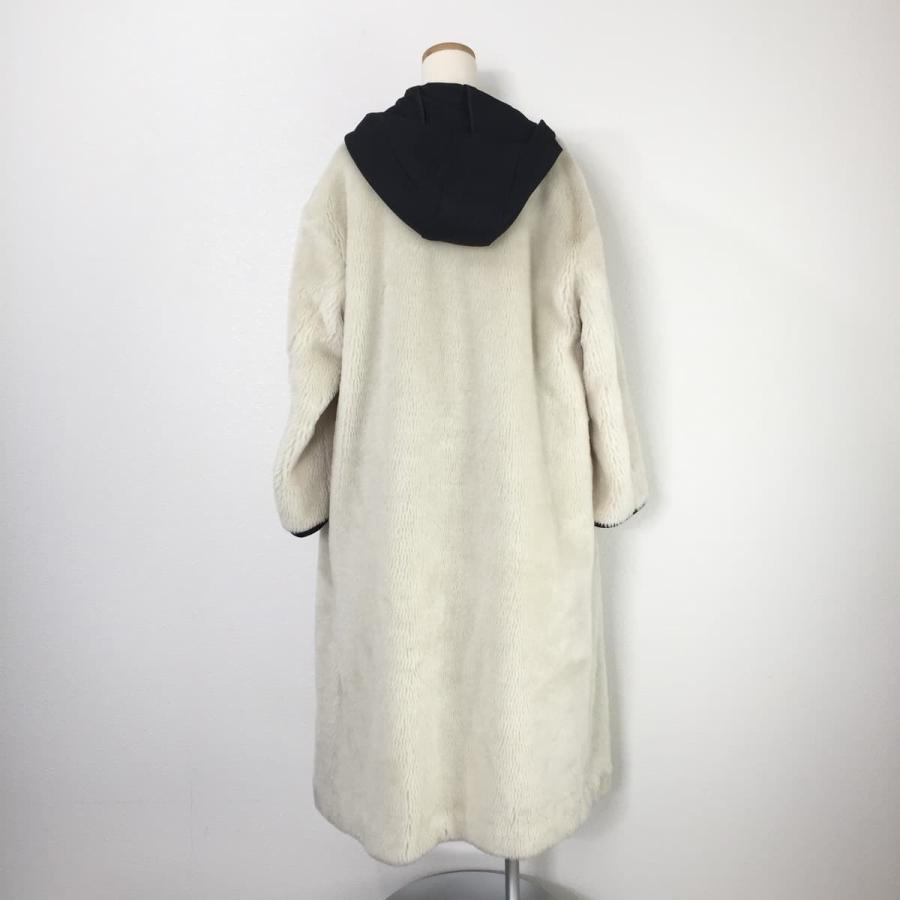 Ameri VINTAGE アメリヴィンテージ MILITARY LAYERED BOA COAT ミリタリーレイヤードボアコート ロング フェイクファー ...