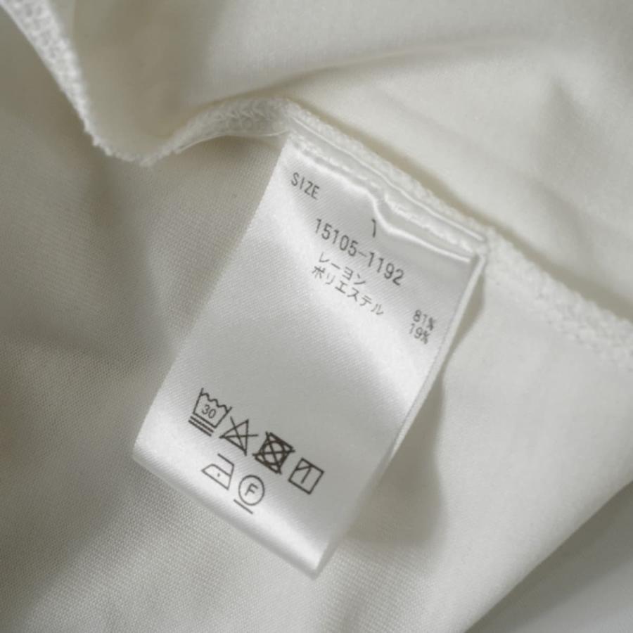 CLANE クラネ H/N SOFT CUT TOPS ソフト カット トップス カットソー ハイネック 長袖 白 : ブランド古着フクル - 通販 - Yahoo!ショッピング