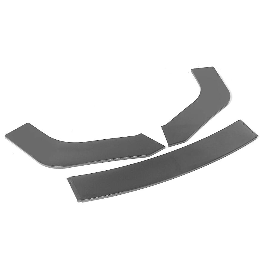 インフィニティQ50 Q60 Q70 G25 G37 アウディA3 A4 A6 A8 Q3 Q5 Q7 RS5 RS6 RS7ほか 汎用 ABS製 フロントバンパーリップスポイラー mo1 ...