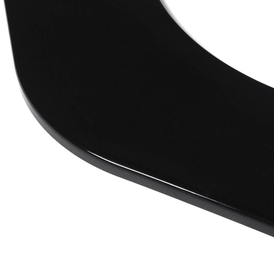 インフィニティQ50 Q60 Q70 G25 G37 アウディA3 A4 A6 A8 Q3 Q5 Q7 RS5 RS6 RS7ほか 汎用 ABS製 フロントバンパーリップスポイラー mo1 ...