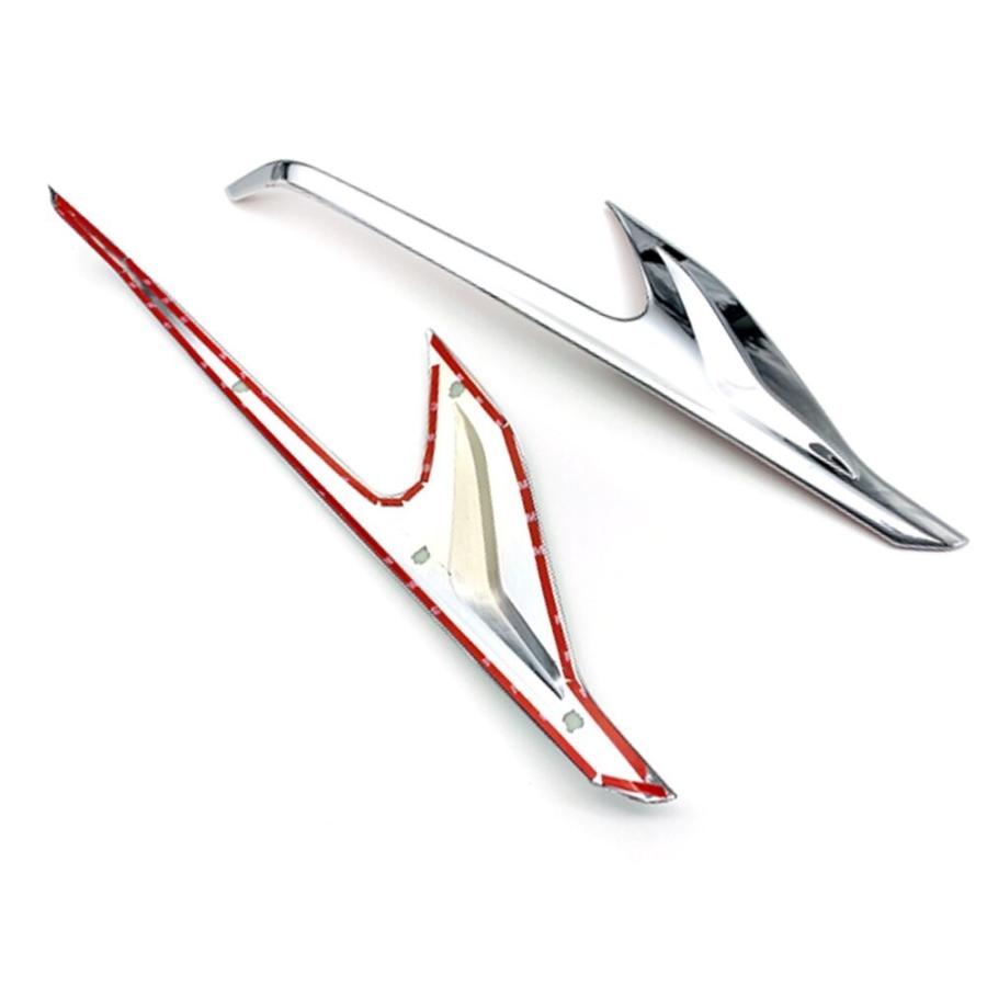 ヘッドライトアイライン【ALPHARD アルファード30 35 後期 】専用 メッキ ABS ヘッドライトガーニッシュ 2PCS : FUKU ...