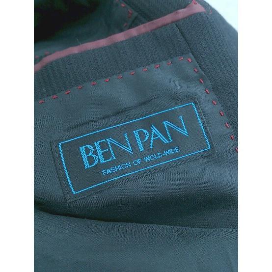 benpan 総裏地 ペンパン ストライプ シングル 3B 3ピース パンツ スーツ 上下 102-92-185 102 AB8 ブラック メンズ : フクワウチ - 通販 - Yahoo ...