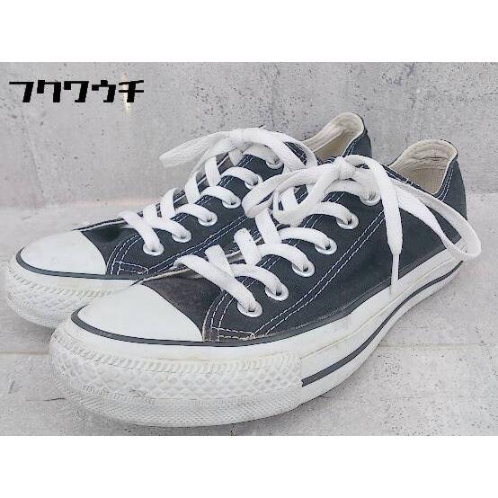 CONVERSE コンバース M9166 ALL STAR OX スニーカー シューズ サイズ24cm ブラック レディース ...