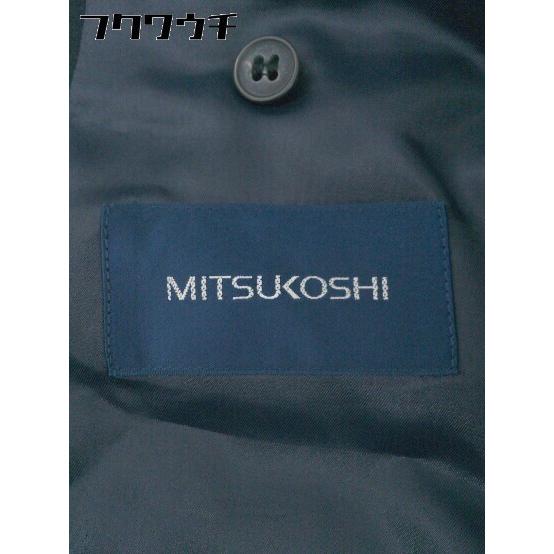 mitsukoshi 三越 背抜き ネーム刺繍有り 2B シングル パンツ スーツ 上下 ネイビー メンズ :1002801729516:フクワウチ - 通販 - Yahoo!ショッピング