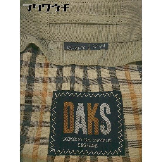 DAKS ダックス 比翼 ステンカラー コート サイズA4-97.5 ベージュ系 メンズ : 1107220002117 : フクワウチ - 通販 - Yahoo!ショッピング