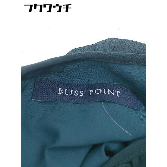 BLISS POINT ブリスポイント フレアスリーブ 長袖 ロング ワンピース サイズ M ダークグリーン レディース : フクワウチ - 通販 - Yahoo!ショッピング