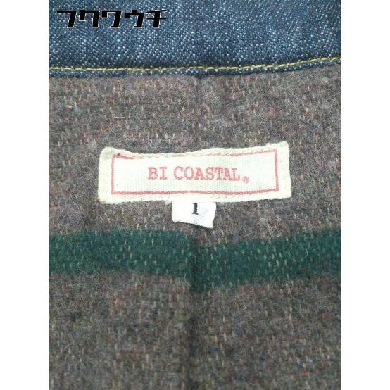 BI COASTAL バイコースタル 長袖 デニム ジャケット Gジャン サイズ1 インディゴ レディース : 1112040002810 ...