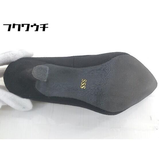 Le Lien plus ルリアンプラス ポインテッドトゥ パンプス シューズ サイズSSS ブラック レディース : フクワウチ - 通販 - Yahoo!ショッピング