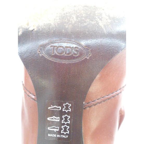 TOD'S トッズ ショート ヒール ブーツ サイズ36 キャメル系 レディース : 1204190005190 : フクワウチ - 通販 - Yahoo!ショッピング
