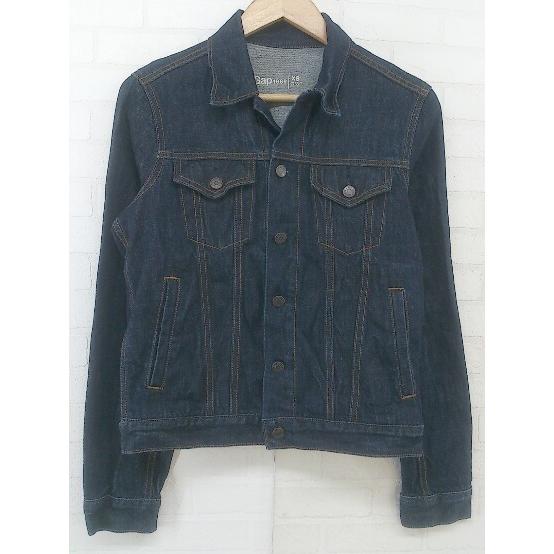 GAP ギャップ 長袖 デニム ジャケット Gジャン サイズXS ネイビー メンズ P : フクワウチ - 通販 - Yahoo!ショッピング