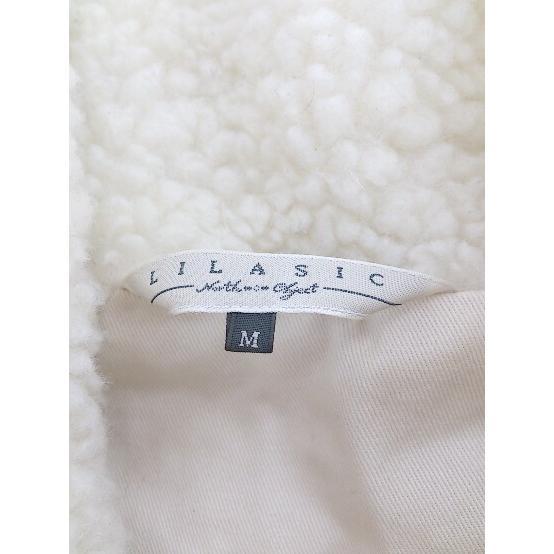 LILASIC リラシク ジップアップ ボア ベスト サイズ M アイボリー系 レディース P : 1210260002341 : フクワウチ - 通販 - Yahoo!ショッピング