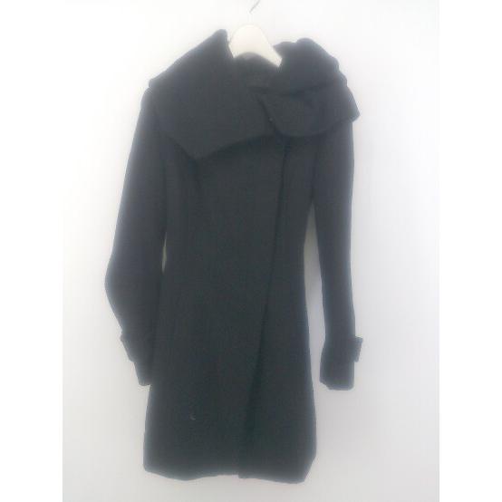 ZARA BASIC ザラベーシック 長袖 ジップアップ コート サイズEUR M USA MEX 28 ブラック レディース E : フクワウチ - 通販 - Yahoo!ショッピング