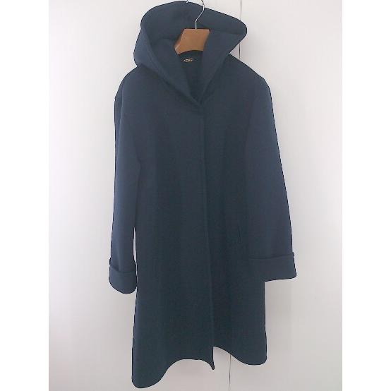 ALPHA CUBIC アルファキュービック 長袖 フード コート サイズ11AR ネイビー レディース E : フクワウチ - 通販 - Yahoo!ショッピング