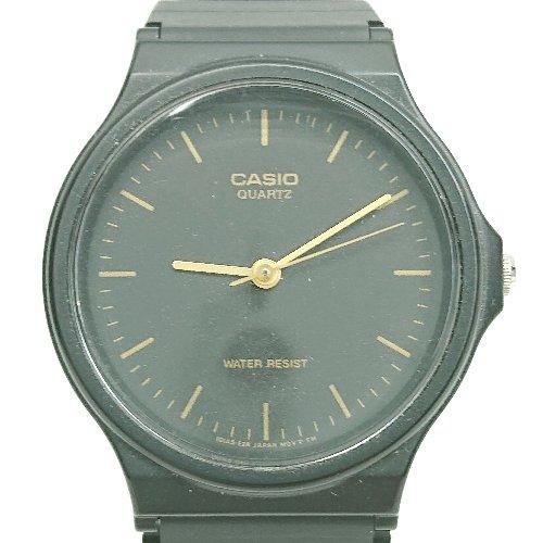 CASIO カシオ 軽量 シンプル カジュアル MO-24 ウオッチストリート 腕時計 ブラック レディース メンズ E : 1404020000566 : フクワウチ - 通販 ...