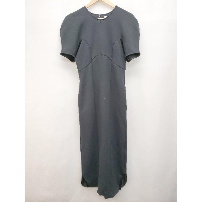 MIREI KIRITANI × AMERI 桐谷美鈴コラボ 半袖 ロング TULIP SLEEVE I LINE DRESS サイズM ブラック レディース P : フクワウチ - 通販 ...