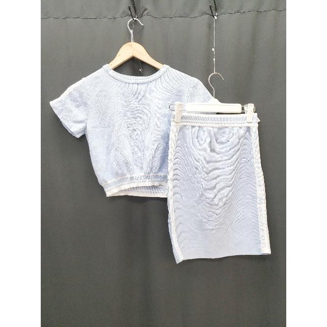 michell Macaron ミシェルマカロン ミニ ニットセットアップ サイズXS ライトブルー系 レディース P : フクワウチ - 通販 - Yahoo!ショッピング