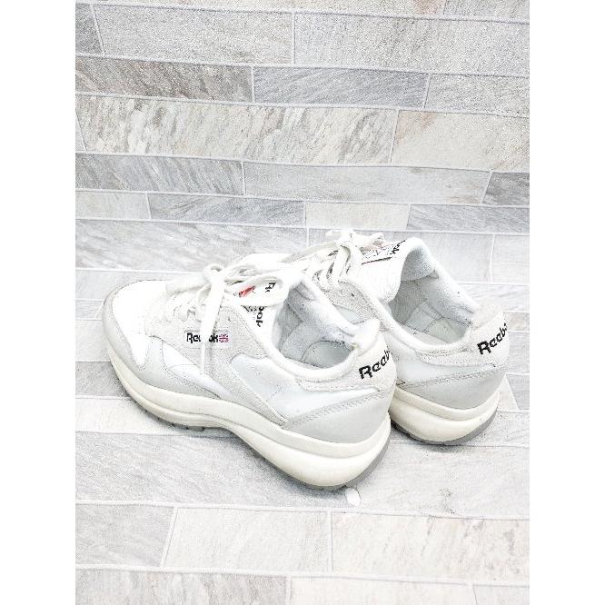 Θ Reebok リーボック 059503 スニーカー シューズ サイズ25.0cm グレー ホワイト系 レディース メンズ P : フクワ ...