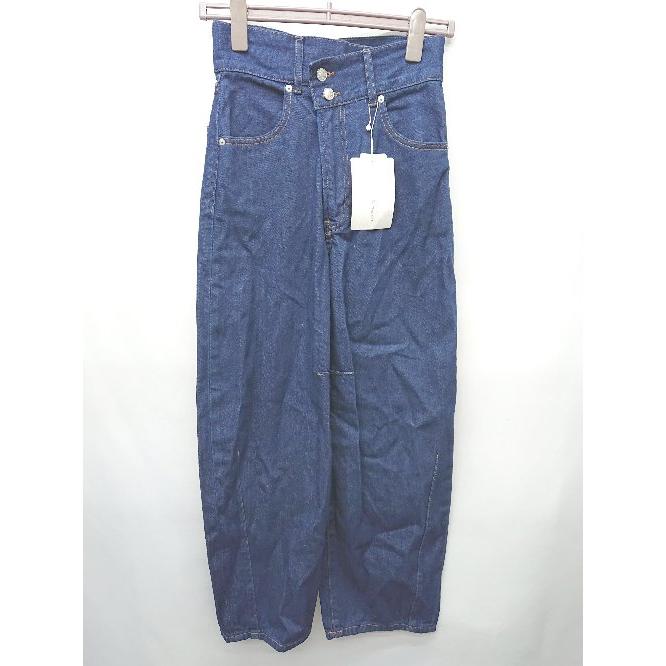 未使用 Θ classicalelf クラシカルエルフ ハイウエスト ワイド デニム パンツ ジーンズ サイズS インディゴ レディース P : 1410160015339 : フクワウチ ...