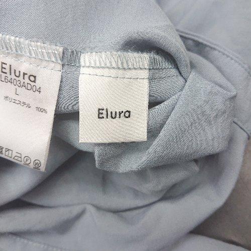 ⊂ Elura エルーラ 長袖 シャツ サイズL ブルー系 レディース E : フクワウチ - 通販 - Yahoo!ショッピング