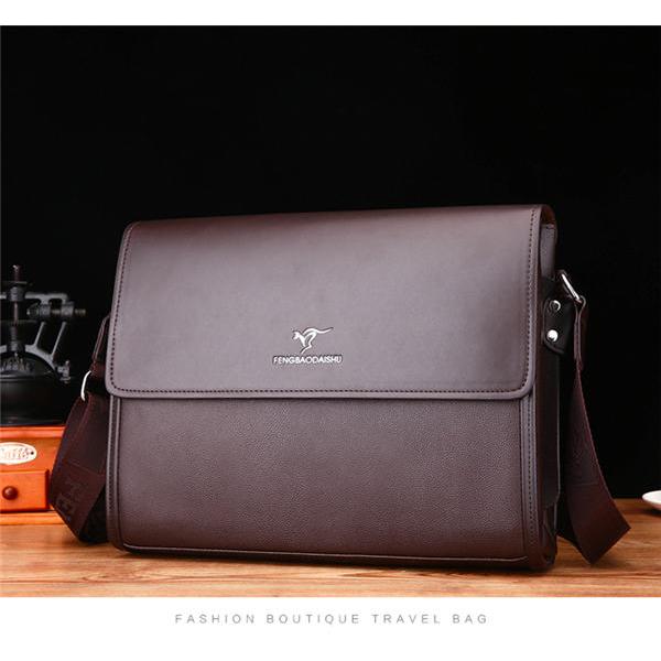 メンズ ショルダーバッグ 縦型バッグ ブランド/FENGBAODAISHU PU メンズ ショルダーバッグ 縦型バッグ ブランド/FENGBAODAISHU PU
