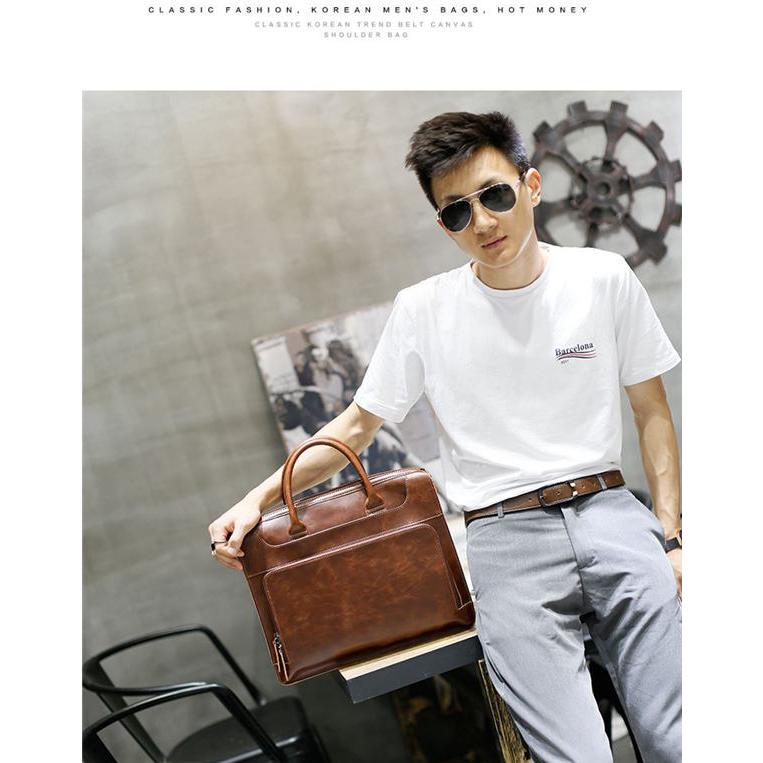 メンズ ショルダーバッグ 牛革 レザー ビジネスバッグ 就職バッグ 紳士