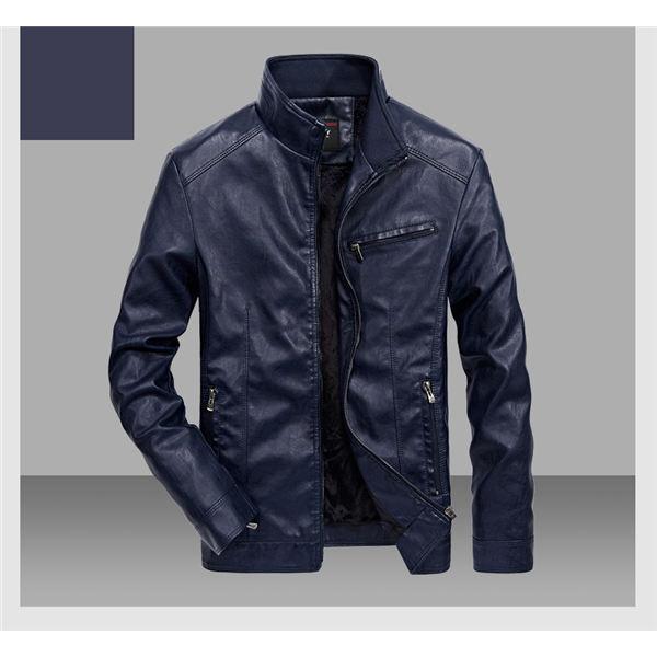 ライダースジャケット メンズ モッズコート カジュアルジャケット 革