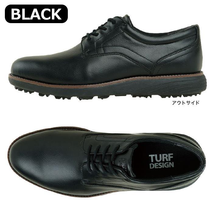 TURF DESIGN ターフデザイン TDSH-2371 スパイクレス シューズ ブラック ビジゴル BLACK 朝日ゴルフ【送料無料】 : フルショット Yahoo!店 - 通販 ...