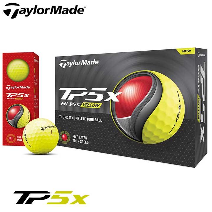 TP5x テーラーメイド イエロー ゴルフボール 1ダース（12球入り）日本正規品 TaylorMade 2024 10p : フルショット Yahoo!店 - 通販 - Yahoo!ショッピング