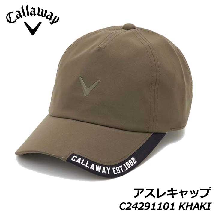 Callaway（キャロウェイ） 【2024モデル】キャロウェイ C24291101 アスレキャップ カーキ 1180(kh) 吸水速乾スベリ ...