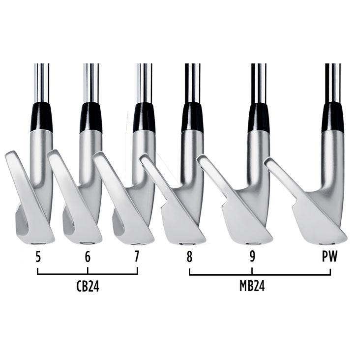 BETTINARDI（ベティナルディ） 【2025モデル】ベティナルディ MB24/CB24 コンボ アイアン 6本セット(CB24＃5,＃6 ...