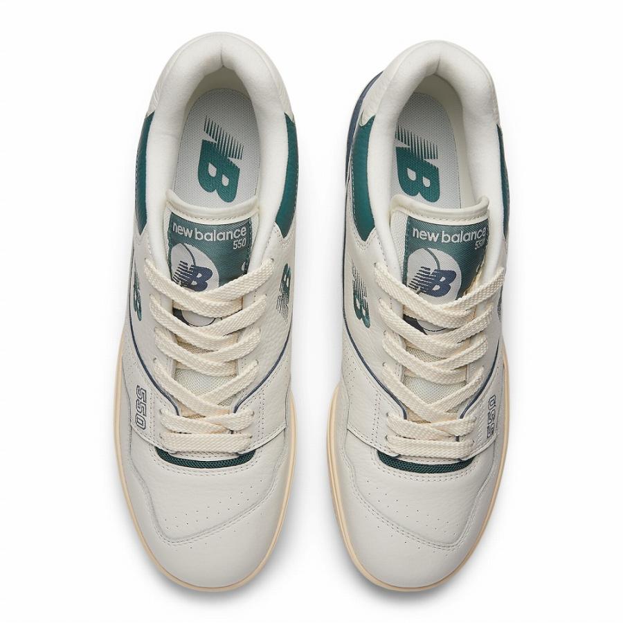 ニューバランス NBJ-BB550PTBD-00 550 (00)WHITE/GREEN メンズ・ユニセックス : フルショット Yahoo ...