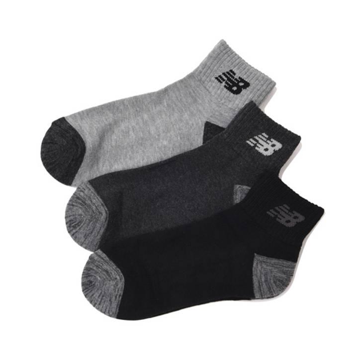 ニューバランス NBJ-LAS35705-AS6 ミッドレングス3Pソックス (AS6)AS6 メンズ・ユニセックス : フルショット ...