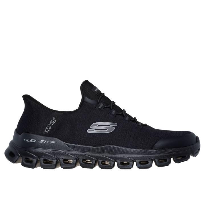 スケッチャーズ SKJ-233011-BBK Skechers Hands Free Slip-ins GLIDE-STEP-ZEFYR (BBK)BLACK メンズ・ユニセックス : フル ...