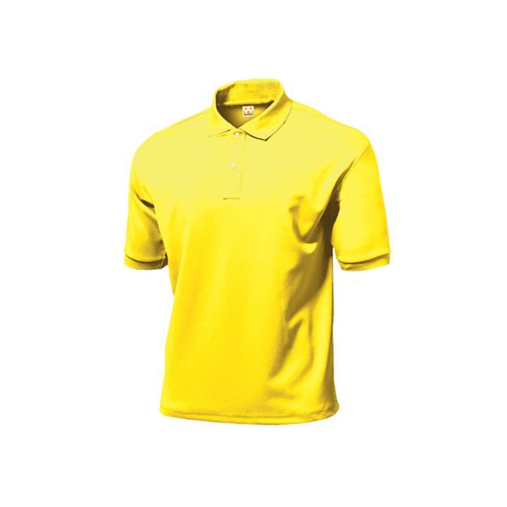 ウンドウ WUN-P115-0021 タフドライポロシャツ (0021)イエロー メンズ・ユニセックス : フルショット Yahoo!店 - 通販 - Yahoo!ショッピング