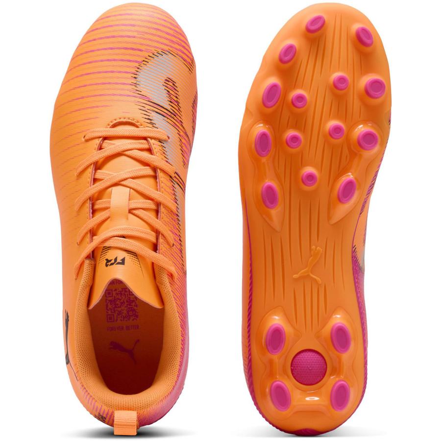 PUMA プーマ フューチャー 8 プレイ HG/AG + MID JR Heat Fire-PUMA Black-Ravish 10862403 2025fw 25p : フルショット ...