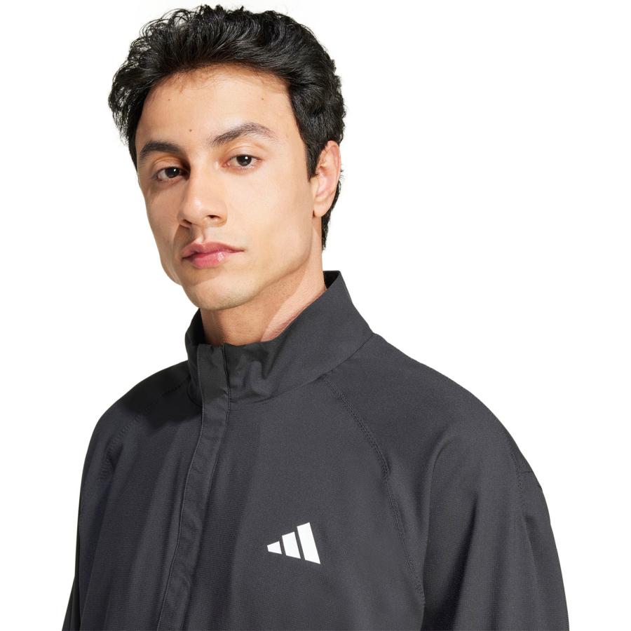 adidas アディダス テニス ウォークオン ジャケット ブラック JTB81 2025fw 25p : フルショット Yahoo!店 - 通販 - Yahoo!ショッピング