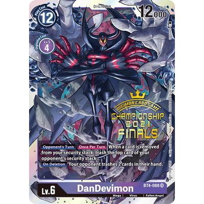 デジモン デジモンカードゲーム 【海外版】【パラレル】BT4-088 ダンデビモン SR【CHAMPIONSHIP 2021 FINALS】 : フルアヘッド - 通販 - Yahoo!ショッピング