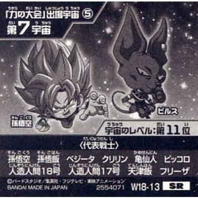 BANDAI ドラゴンボール 超戦士シールウエハースZ W18-13 孫悟空 SR : フルアヘッド - 通販 - Yahoo!ショッピング