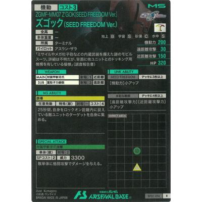 BANDAI アーセナルベース BP01-014 ズゴック R : フルアヘッド - 通販 - Yahoo!ショッピング