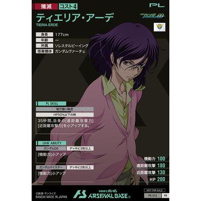 BANDAI アーセナルベース PR-015 ティエリア・アーデ【PR】 : フルアヘッド - 通販 - Yahoo!ショッピング