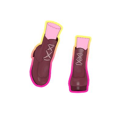 タカラトミーアーツ ワッチャプリマジ PM2-1-122 ブラウンショートブーツピンクシューズ R : フルアヘッド - 通販 - Yahoo!ショッピング