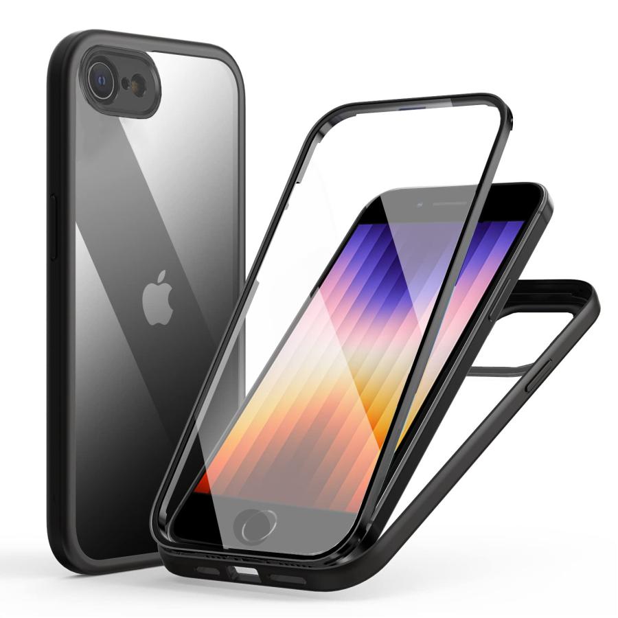 MQman iPhoneSE3 第3世代 ケース iPhone7 iPhone8 iPhoneSE 第2世代 前面ガラス+背面ガラス : FULLCOUNT - 通販 - Yahoo!ショッピング