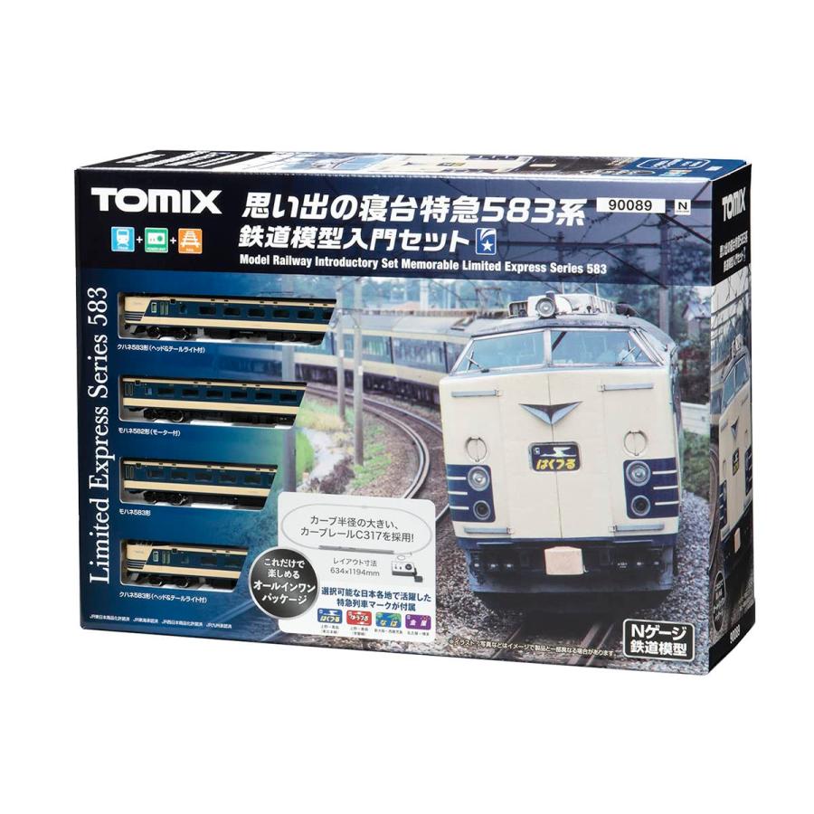 トミーテック(TOMYTEC) TOMIX Nゲージ 思い出の寝台特急583系 90089 鉄道模型 入門セット : FULLCOUNT - 通販 - Yahoo!ショッピング